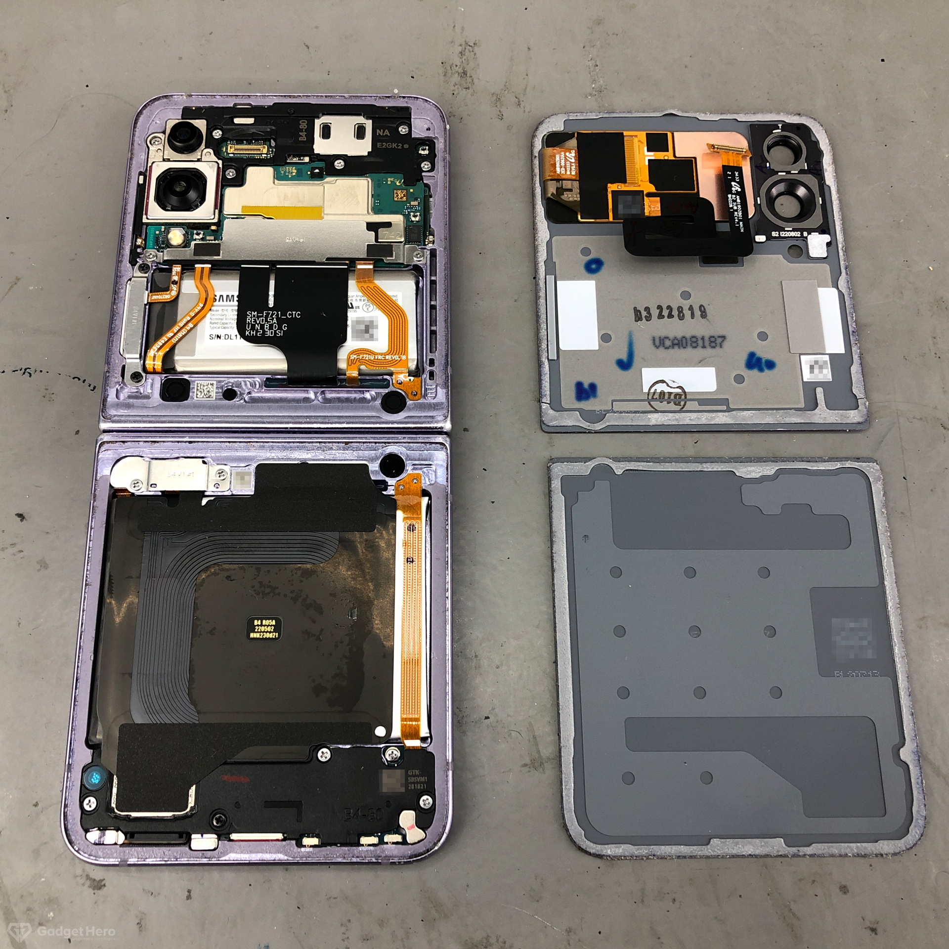 Samsung Galaxy Z Flip 4 screen replacement by Post - Gadget Hero